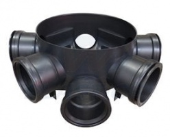 450mm Inspection Chamber Base - 5 Inlet - Deals2Build.co.uk
